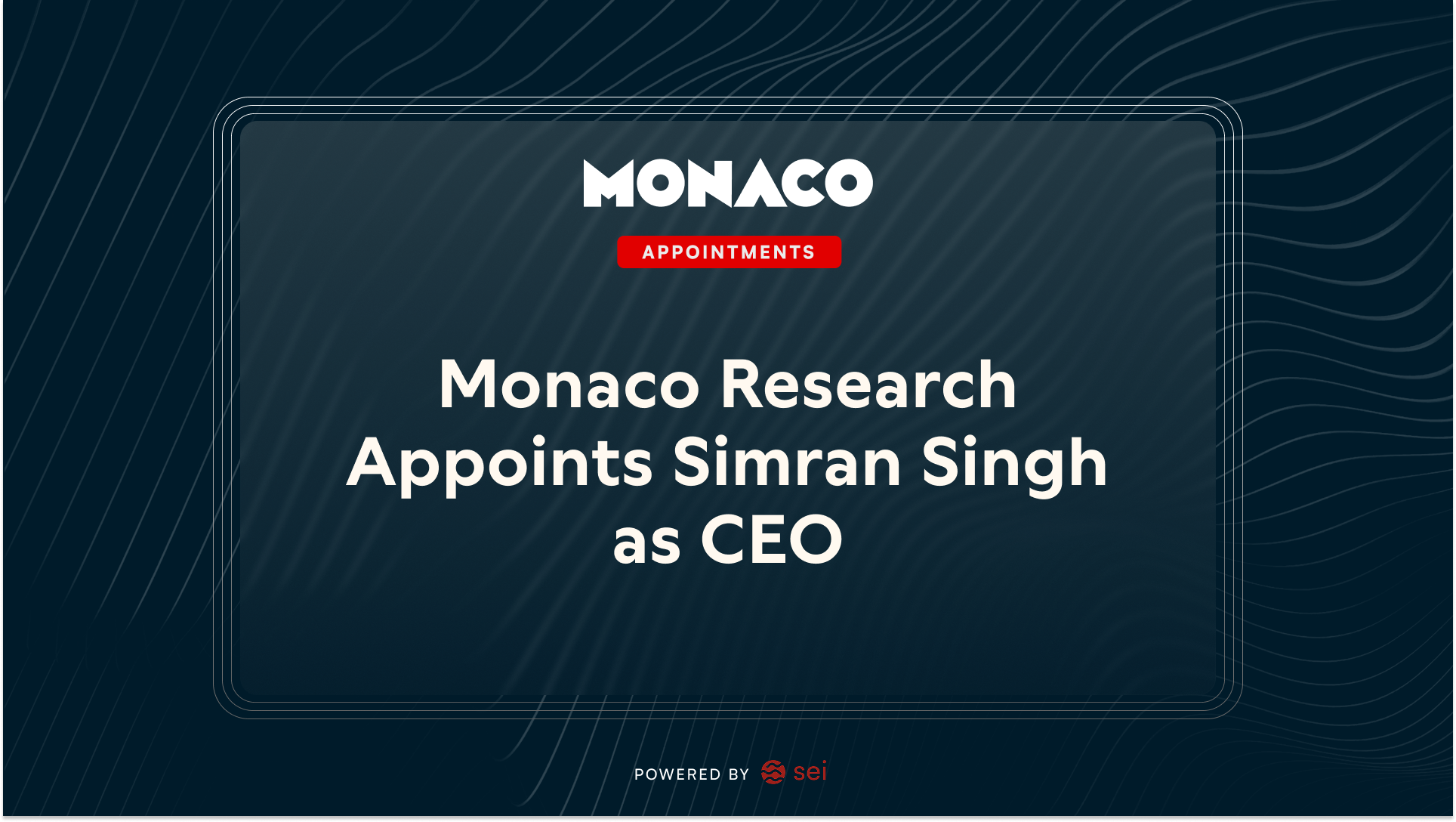 Monaco Research Names Ex-Goldman Sachs, GSR Trading Executive Simran ...